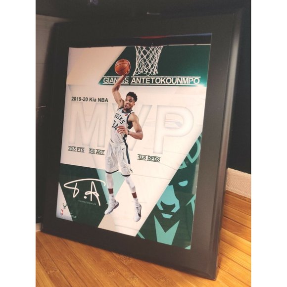 NBA | Wall Decor | Giannis Antetokounmpo Milwaukee Bucks Nba Mvp Dpoy ...